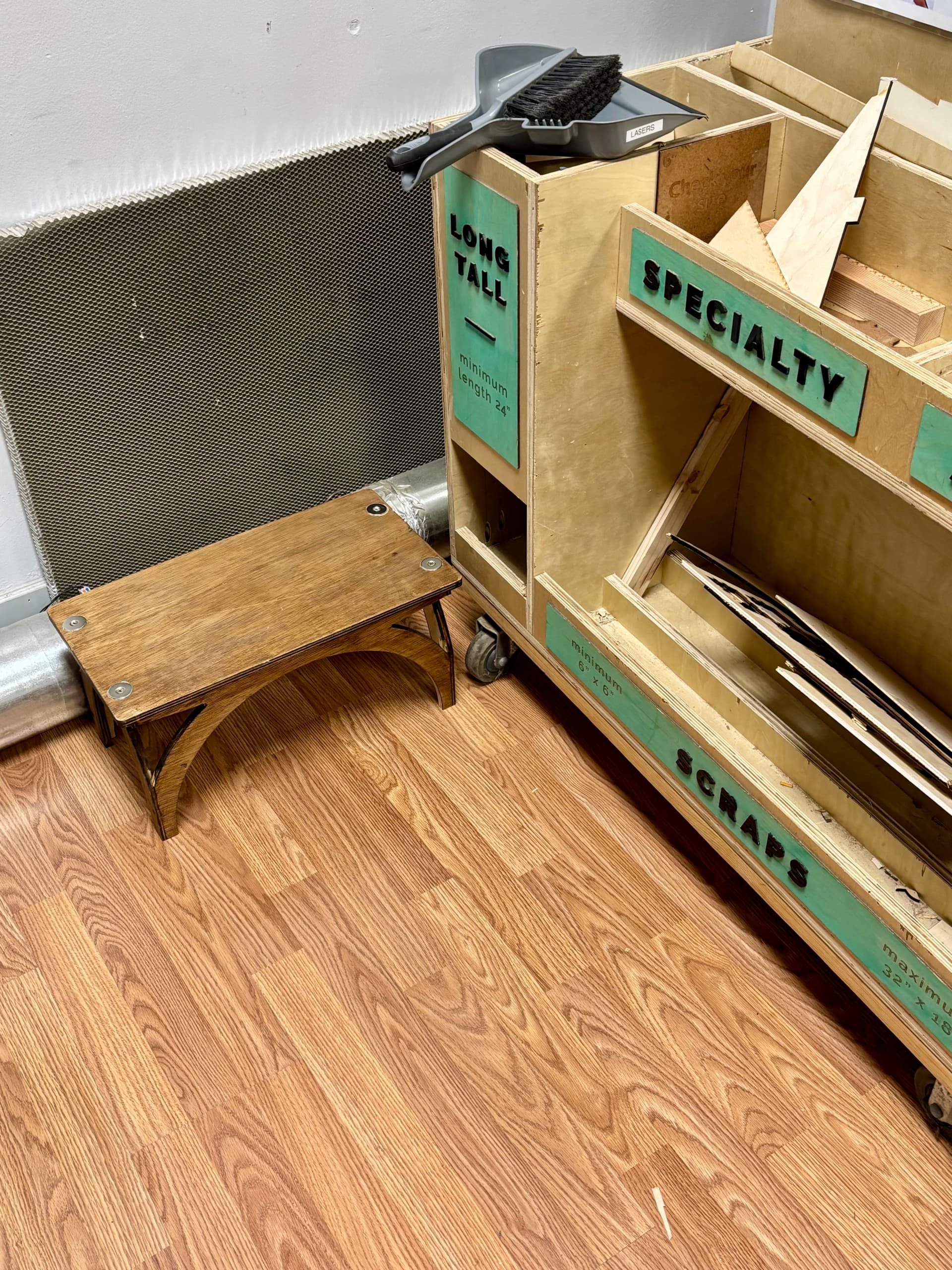 Laser Room Stool - LASERS - YO! Asmbly